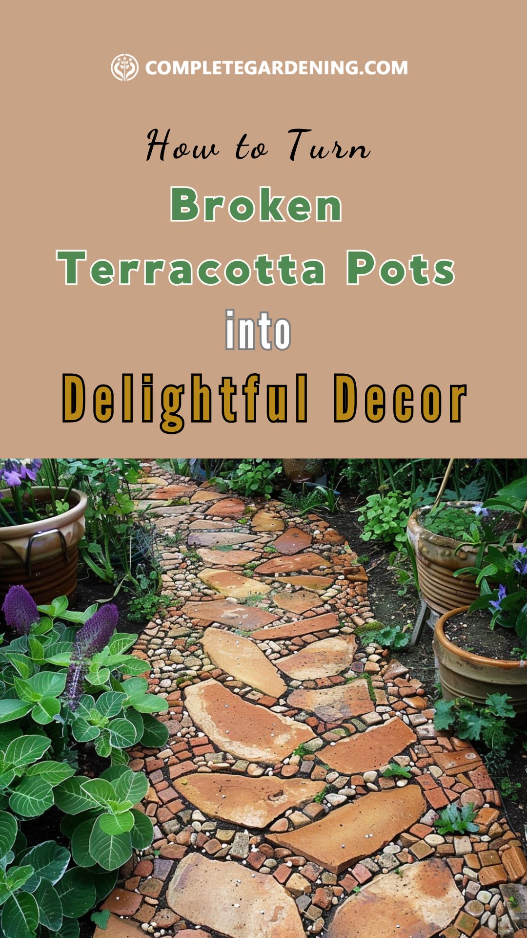 How to Turn Broken Terracotta Pots into Delightful Decor - Complete ...