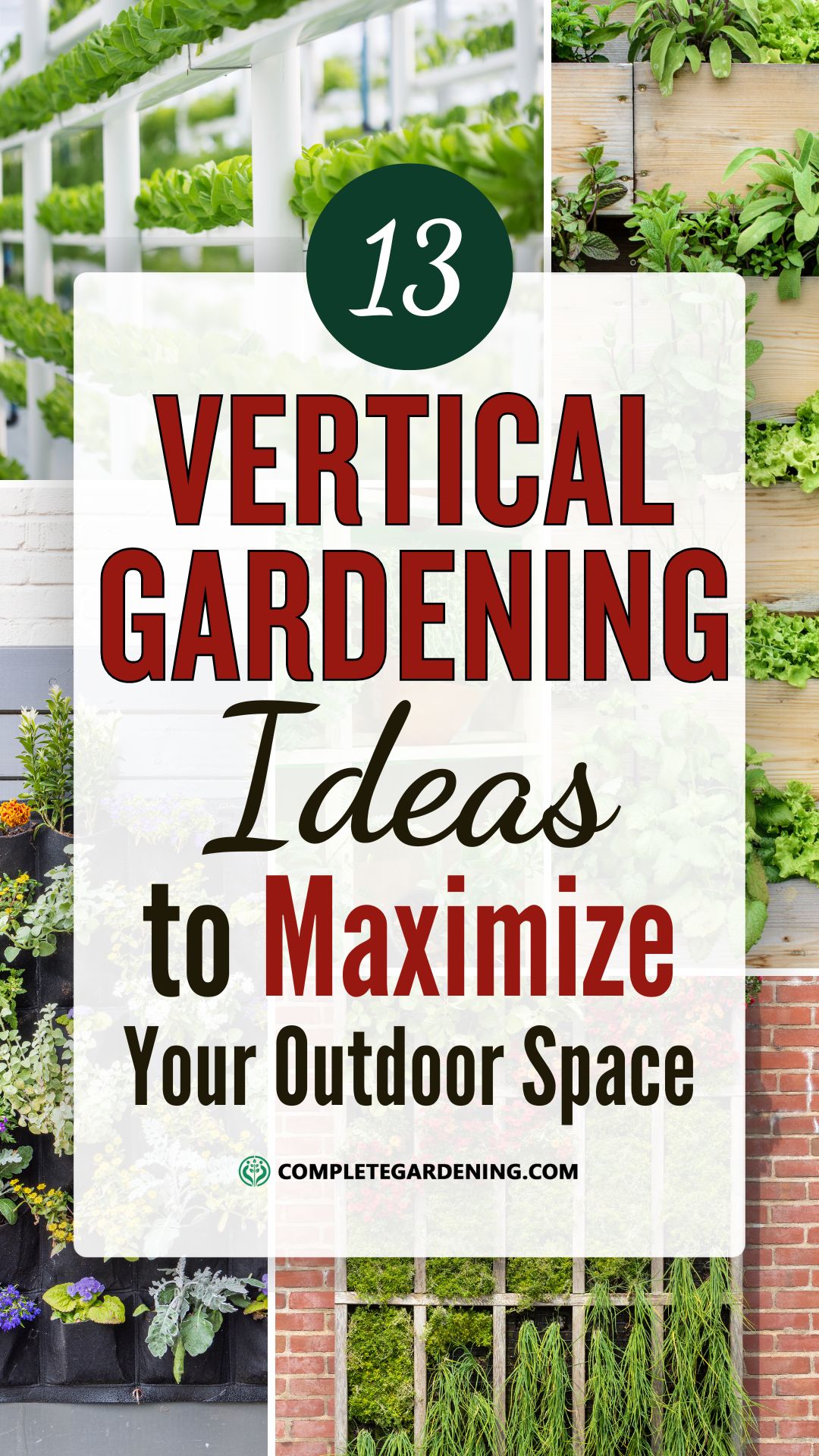 13 Vertical Gardening Ideas to Maximize Your Outdoor Space - Complete ...