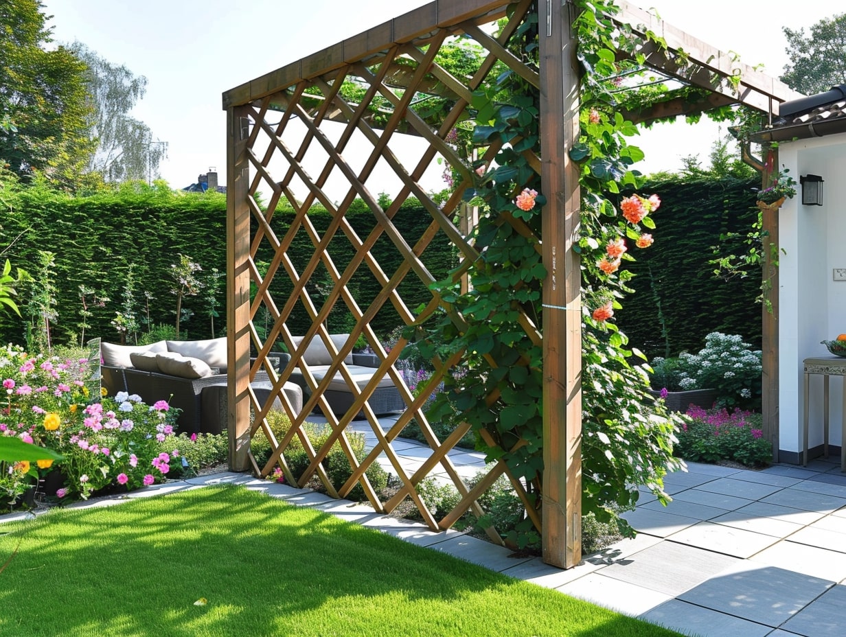 12 Attractive and Functional DIY Garden Trellis Ideas - Complete Gardening