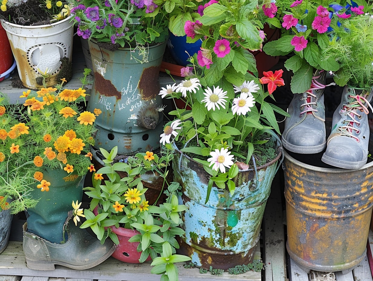 25 Unique Container Gardening Ideas for Small Patios and Balconies ...