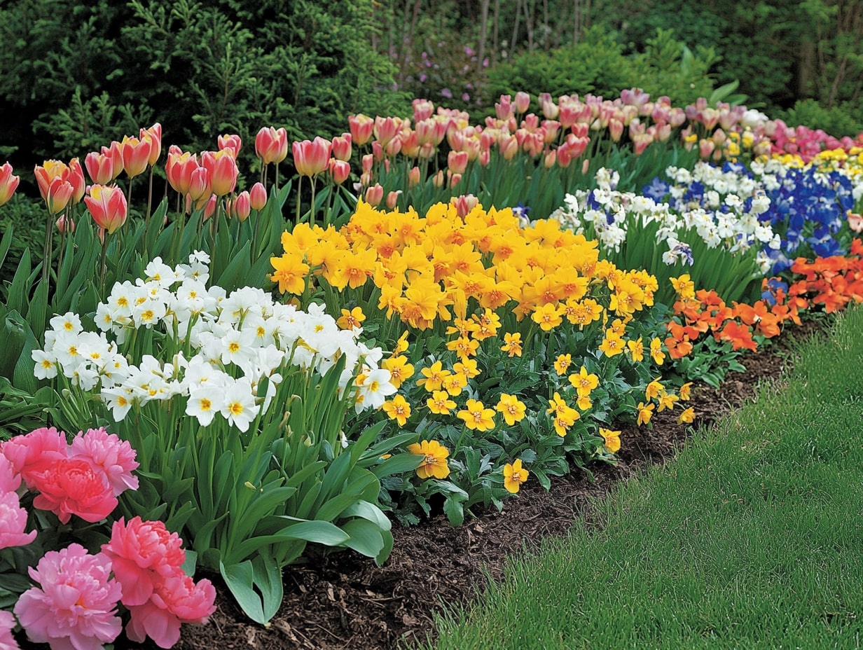 Effortless Elegance: 11 Stunning Front Yard Flower Bed Designs ...