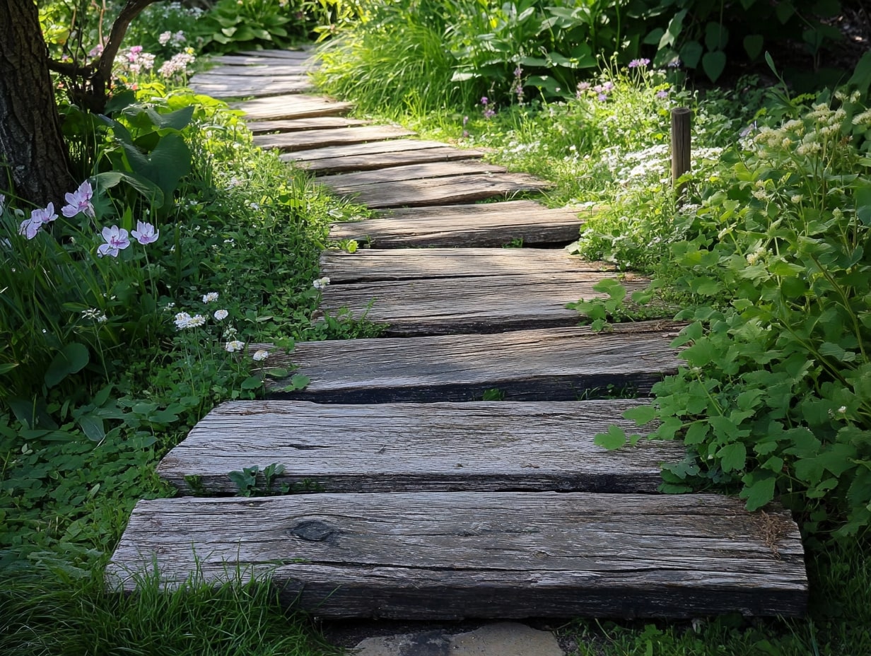 Garden Path Ideas: Create a Unique Landscape Using Reclaimed Materials ...