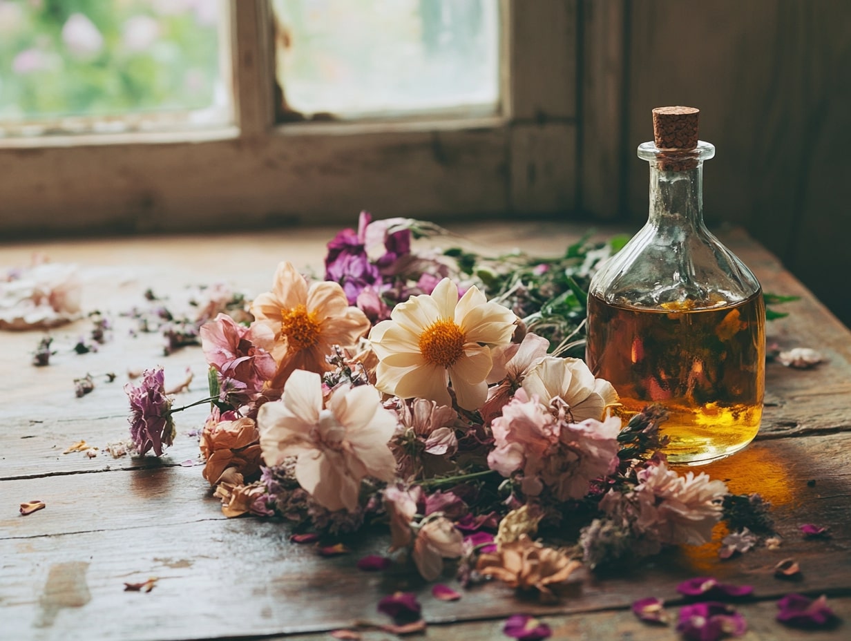 A Timeless Bouquet: The Art of Preserving Flowers in Oil - Complete ...