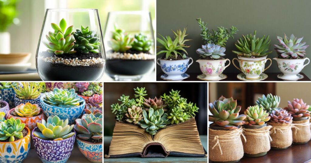 30 Stunning Succulent Container Arrangements to Transform Your Space ...