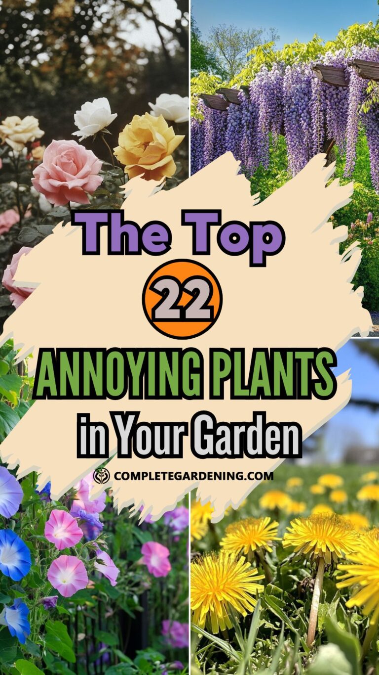 Annoying Plants: The Top 22 Offenders in Your Garden - Complete Gardening