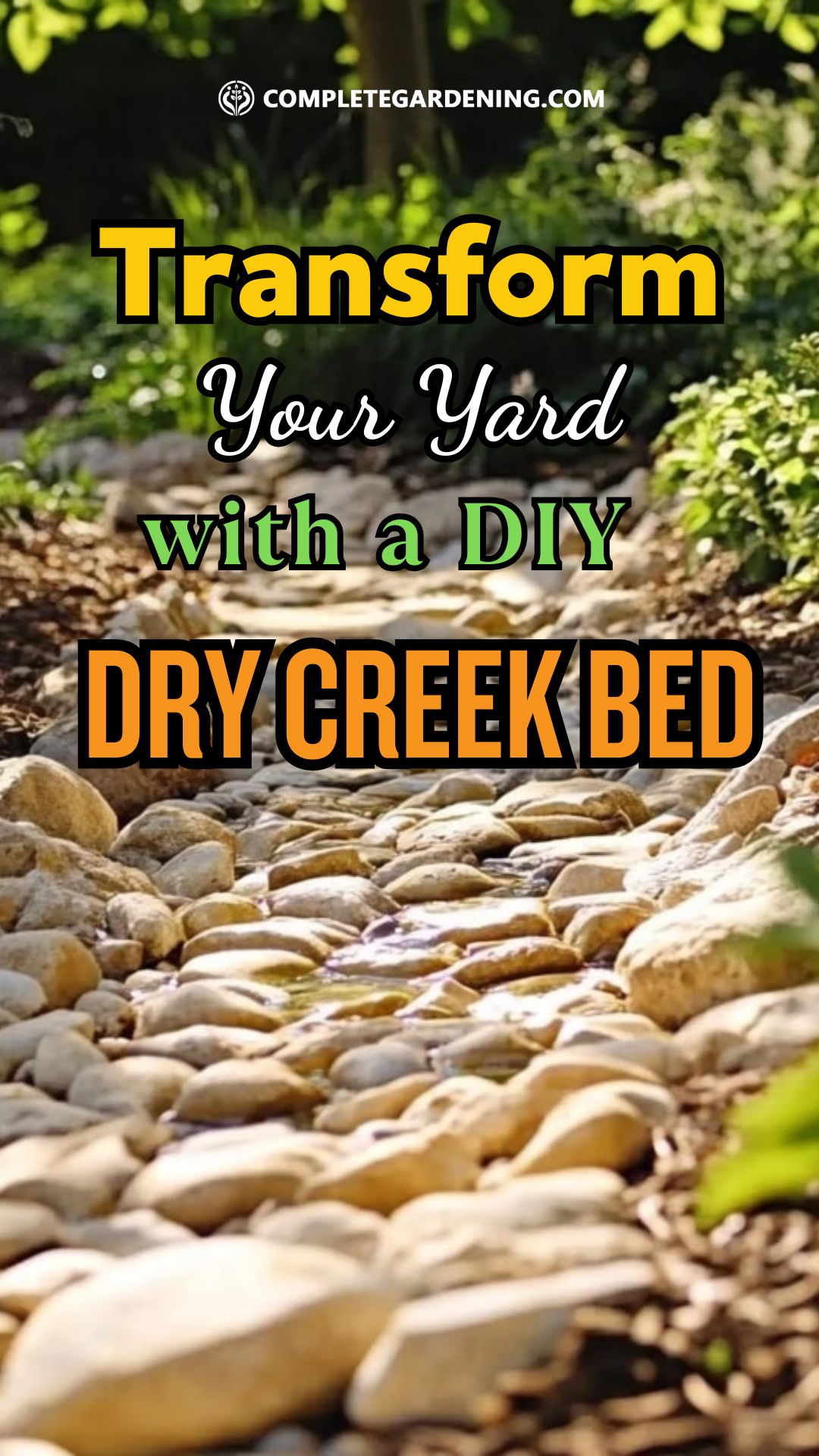 How to Transform Your Yard with a DIY Dry Creek Bed - Complete Gardening