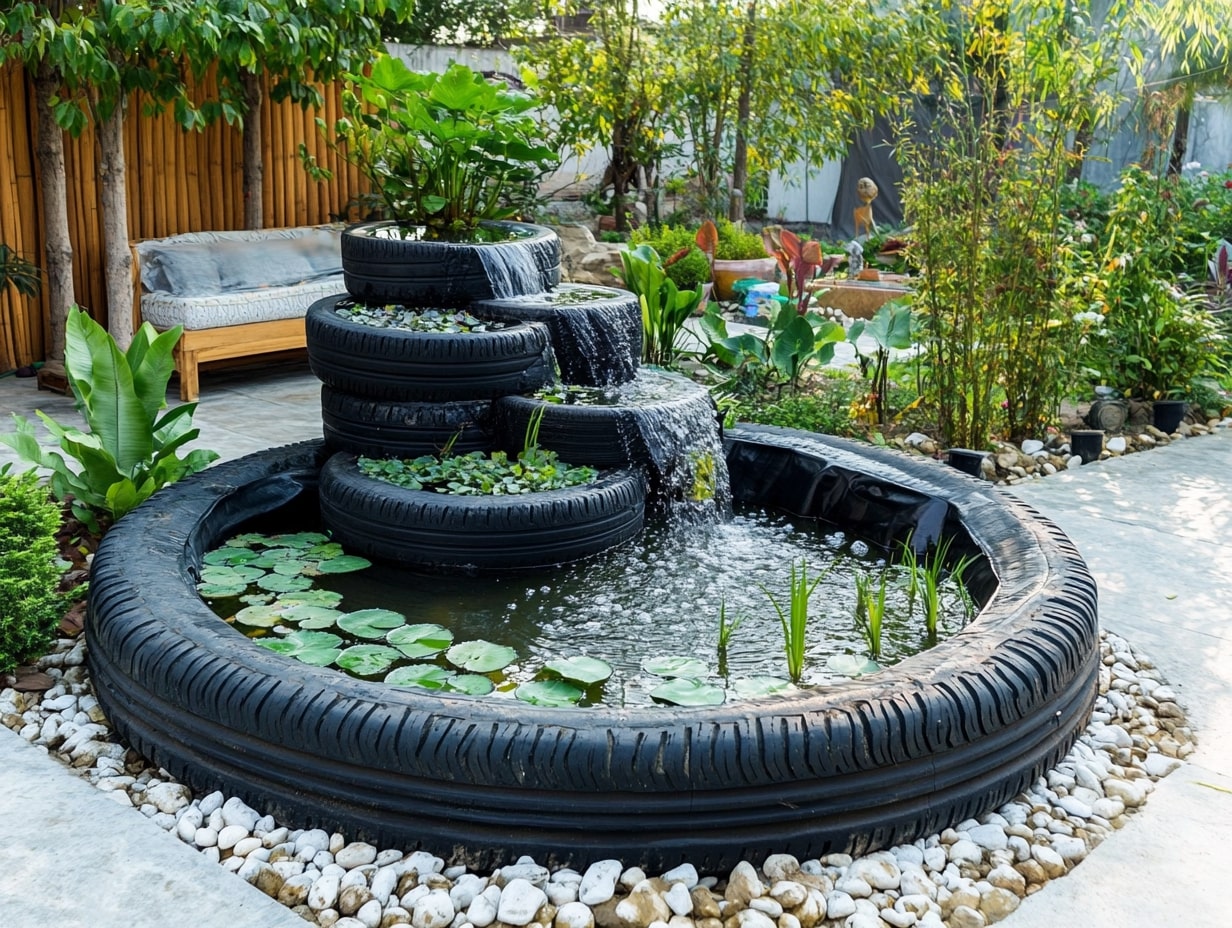 20 Tire Garden Ideas to Transform Your Landscaping - Complete Gardening