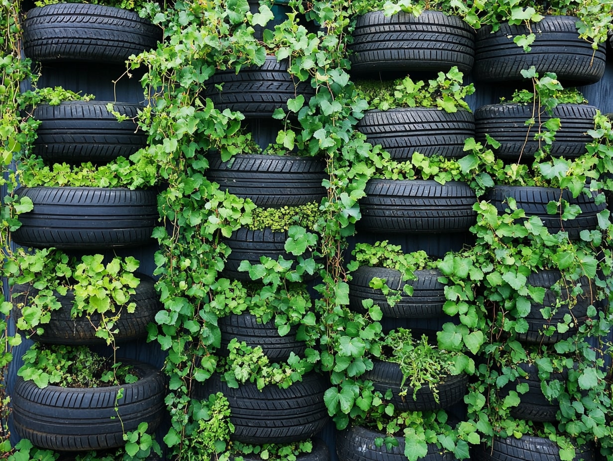 20 Tire Garden Ideas to Transform Your Landscaping - Complete Gardening