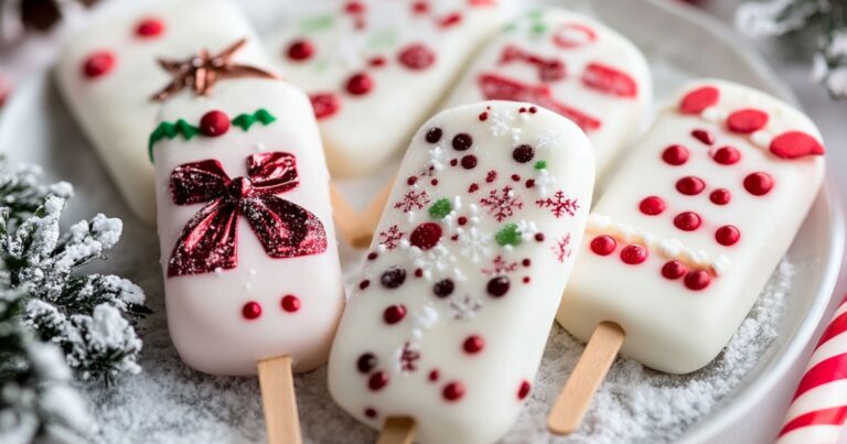 7 Irresistible Christmas Cakesicles That Everyone Will Love! - Complete ...