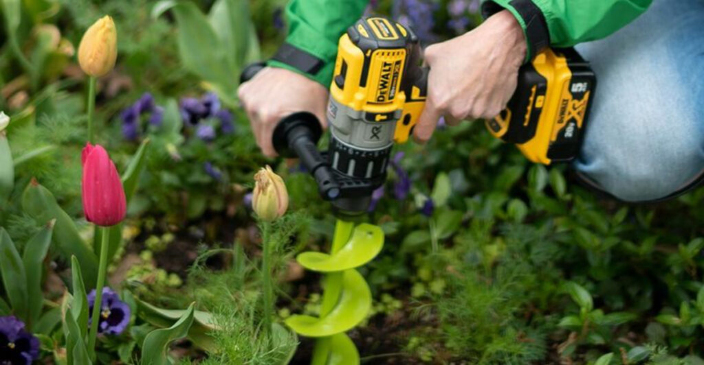 Plant Like a Pro: How to Use a Drill Auger Bit for Quick, Easy Planting ...