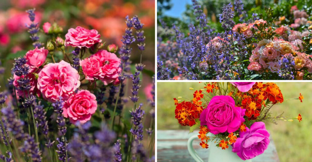 These 17 Plants Transform Rose Gardens — But 5 Common Ones Kill Roses ...