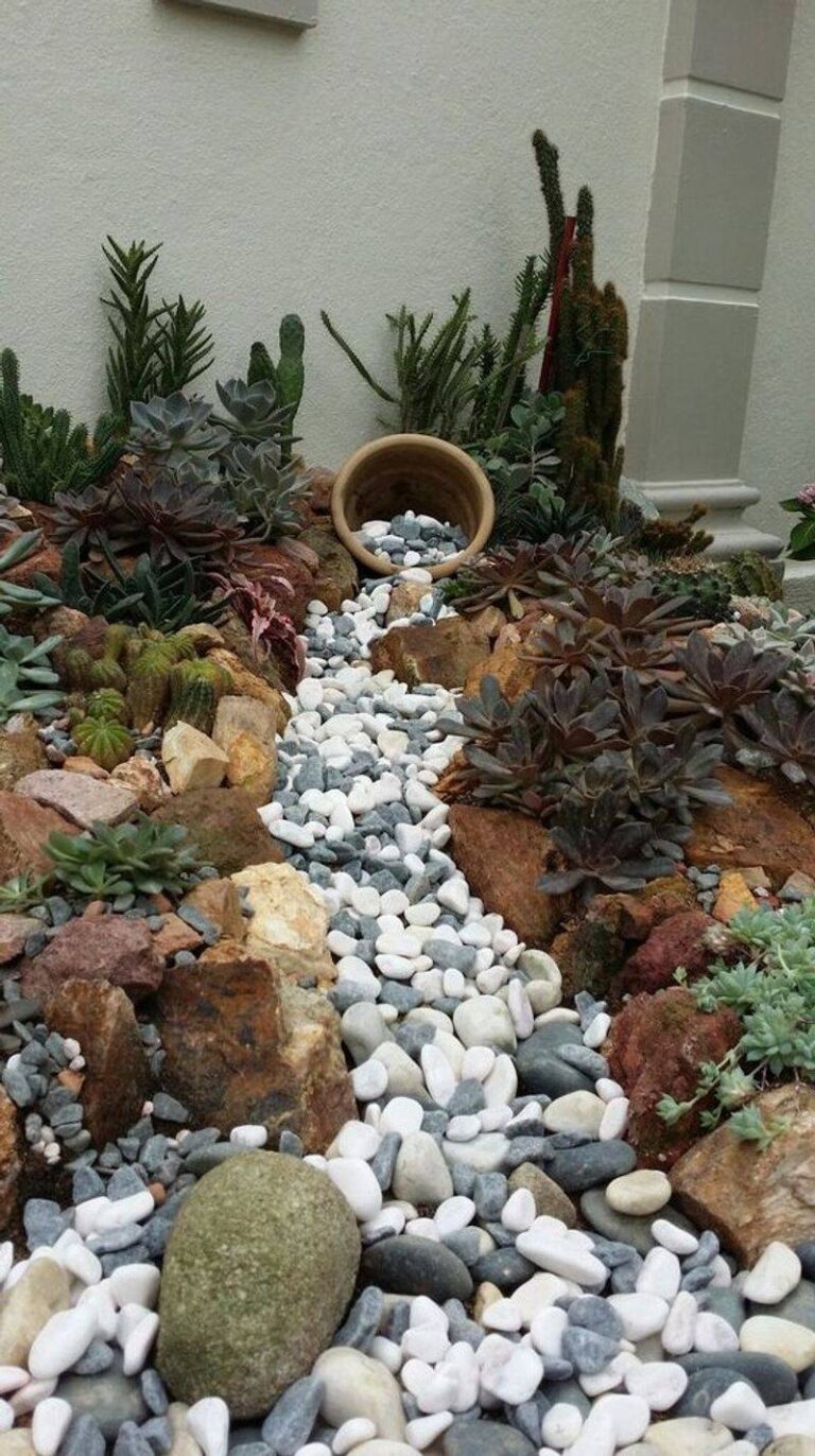 13 Dead-Simple Rock Garden Designs for Low-Maintenance Beauty ...